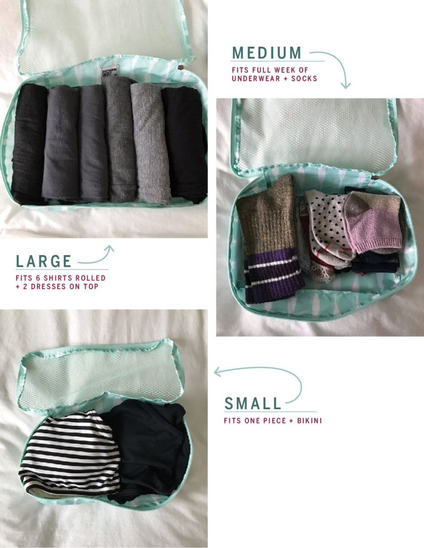 Designlovefest Packing Cubes Review | And Then We Tried