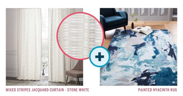 Perfect Pairs: Rug and Curtain Pairings | And Then We Tried