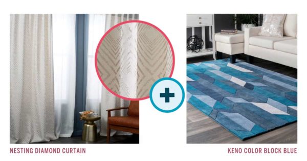 Perfect Pairs: Rug and Curtain Pairings | And Then We Tried