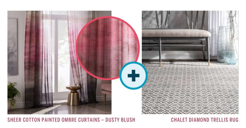 Perfect Pairs: Rug and Curtain Pairings | And Then We Tried