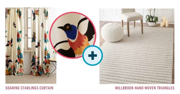 Perfect Pairs: Rug and Curtain Pairings | And Then We Tried