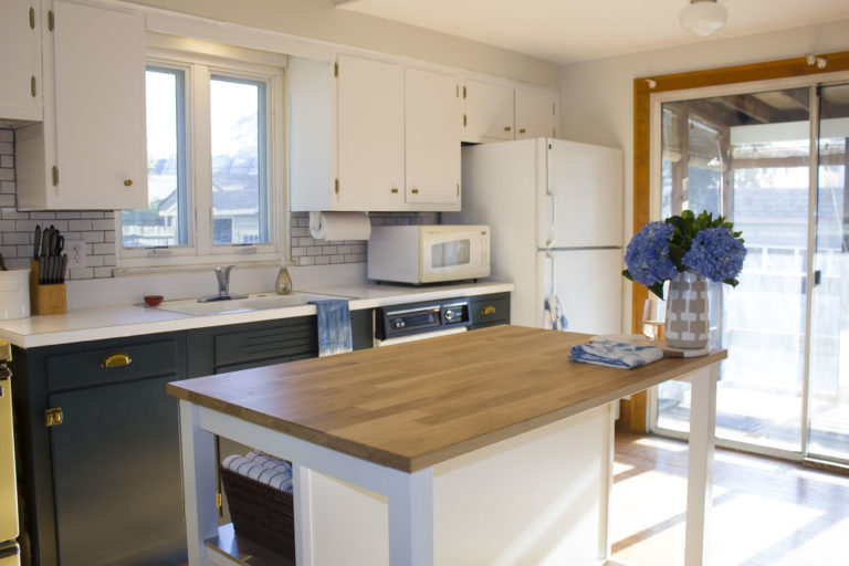 One Room Challenge Week Six: DIY Kitchen Makeover Reveal | And Then We ...