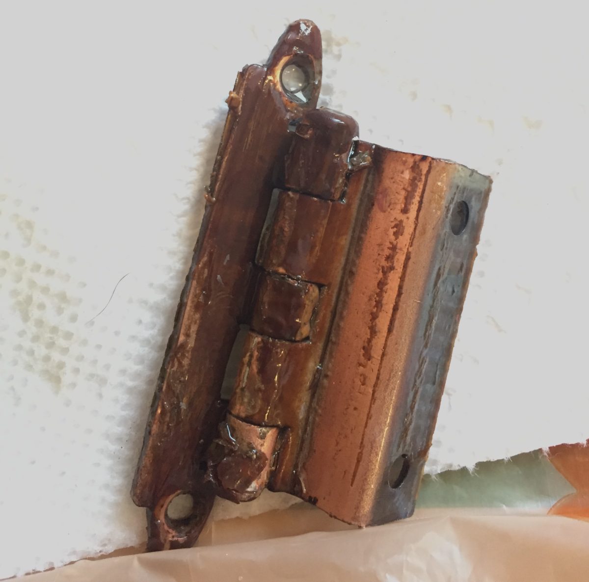 One Room Challenge Week Five: Cleaning Original Hinges and Installing ...